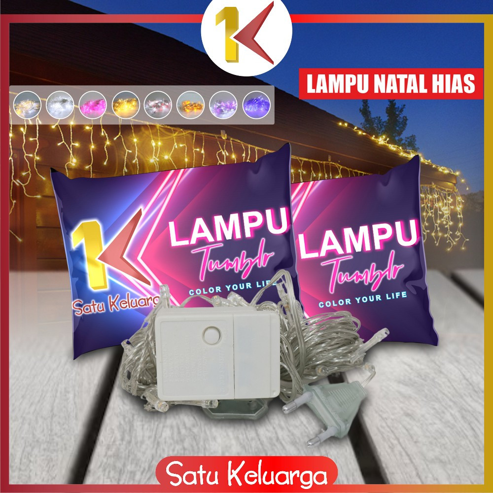 Jual SK-C199 Lampu Tumblr Light Led 10 Mtr OPP 100 LED Lampu Hias Dekorasi Kamar Hiasan Natal ...