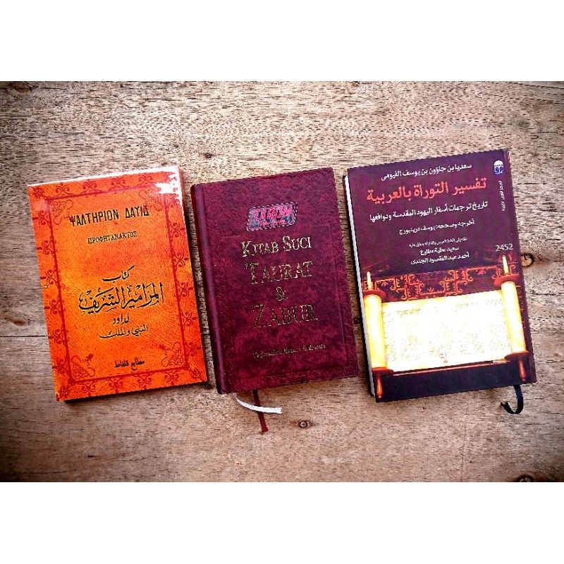 Jual Kitab Suci TAURAT (Torah) & ZABUR (Mazmur) Terjemahan Bahasa ...
