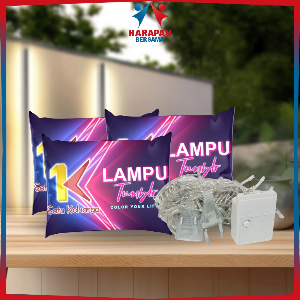 Jual Lampu Tumblr Light Led 10 Meter 100 LED Kemasan OPP / Lampu Hiasan ...