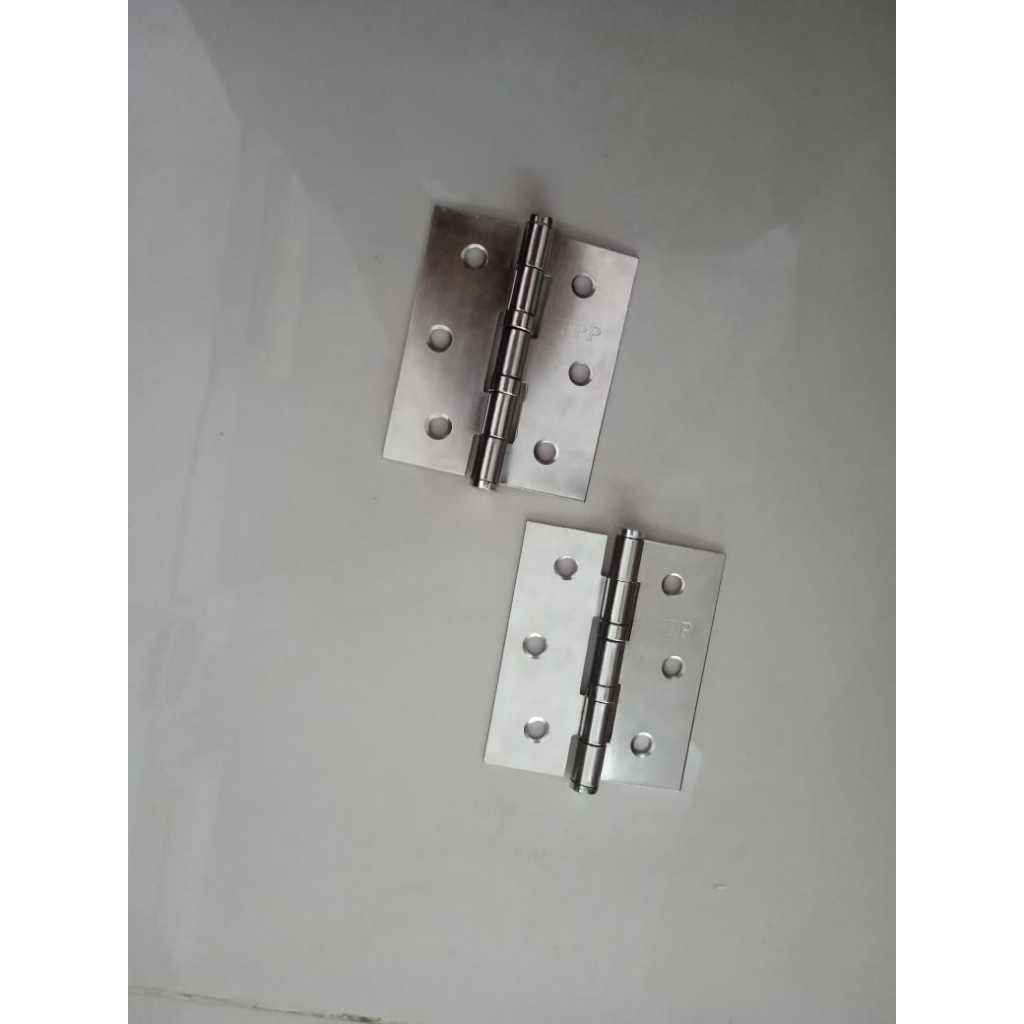 Jual Engsel Plat HPP 3" putih - Engsel pintu/jendela HPP | Shopee Indonesia