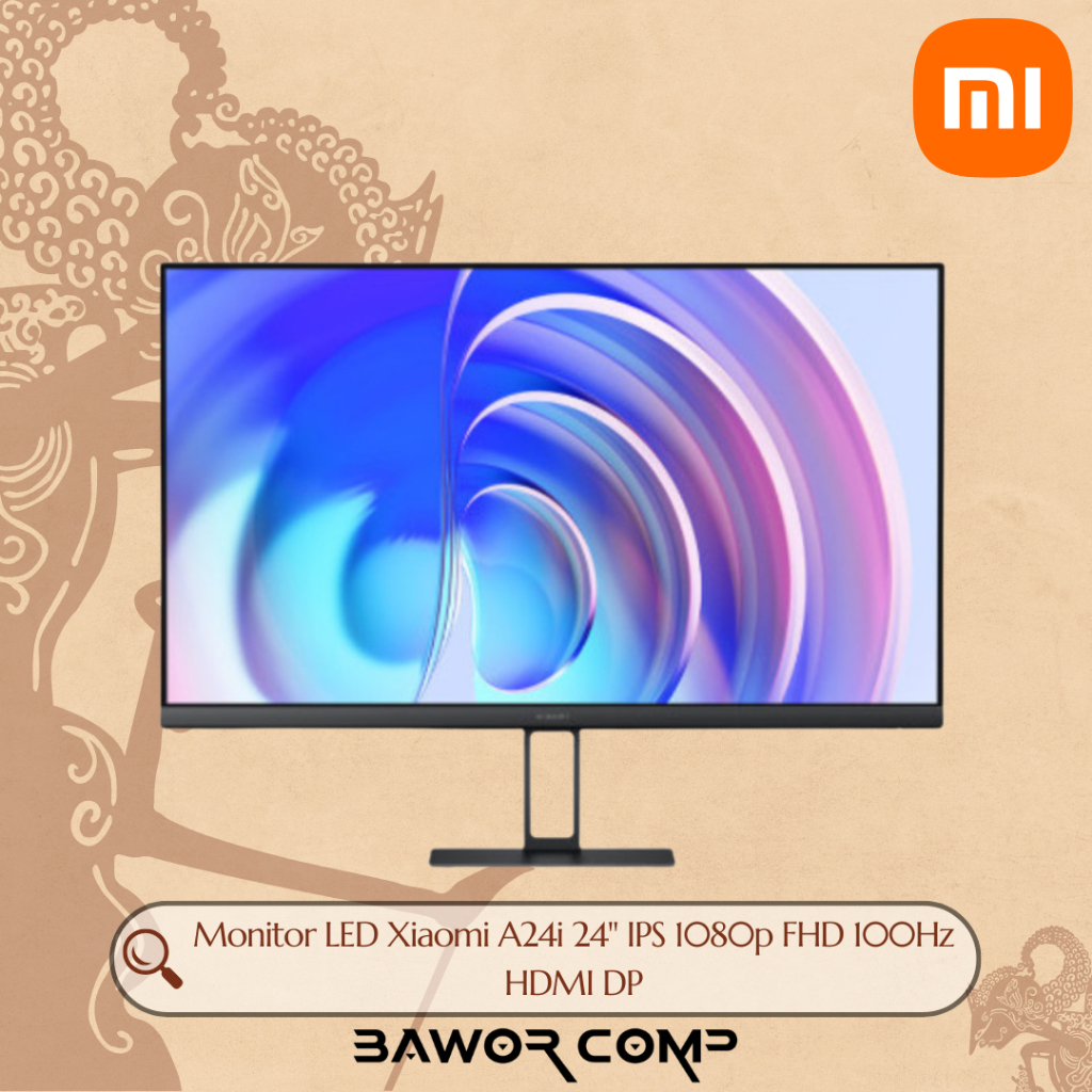 Jual Monitor LED Xiaomi A24i 24" IPS 1080p FHD 100Hz HDMI DP | Shopee ...