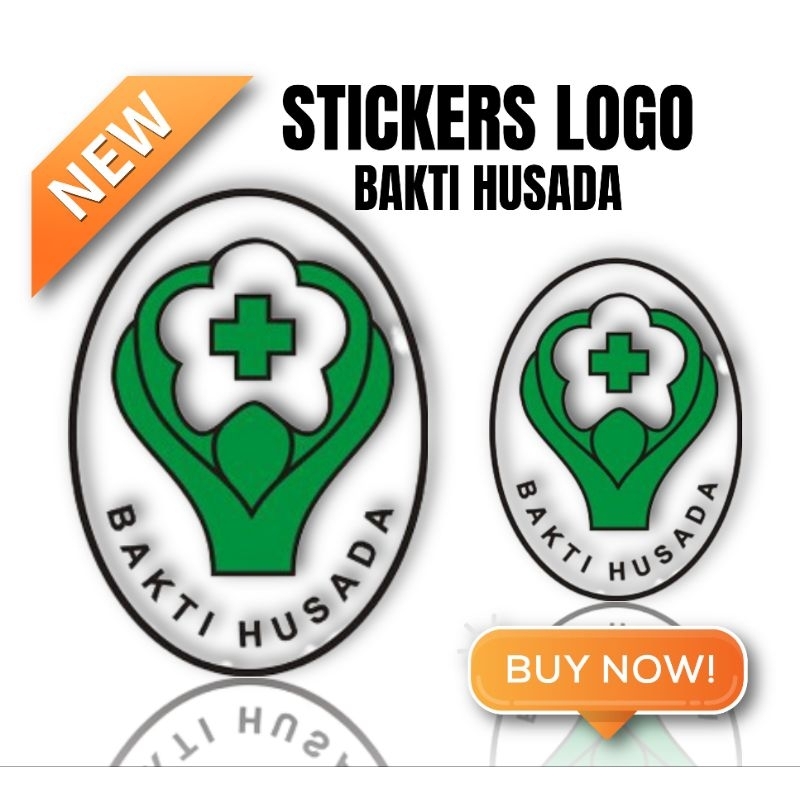 Jual Stickers Cutting Bakti Husada Puskesmas Ukuran 10 Cm x 14 Cm ...