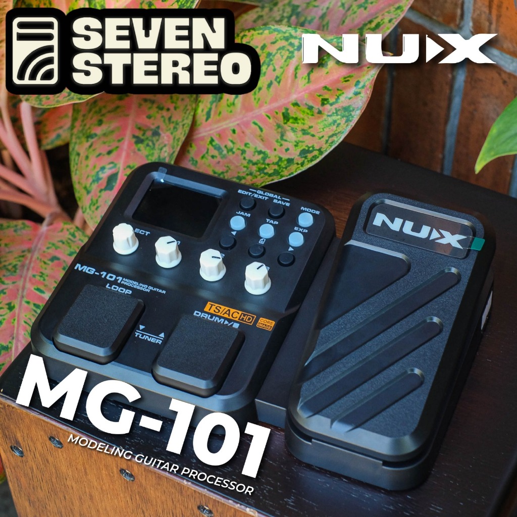 Jual NUX MG101 MG-101 Modeling Guitar Processor - Efek Gitar Digital ...