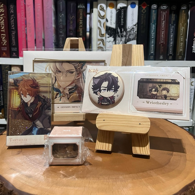 Jual OFFICIAL Genshin Impact Postcard Childe Jewel Wriothesley ...