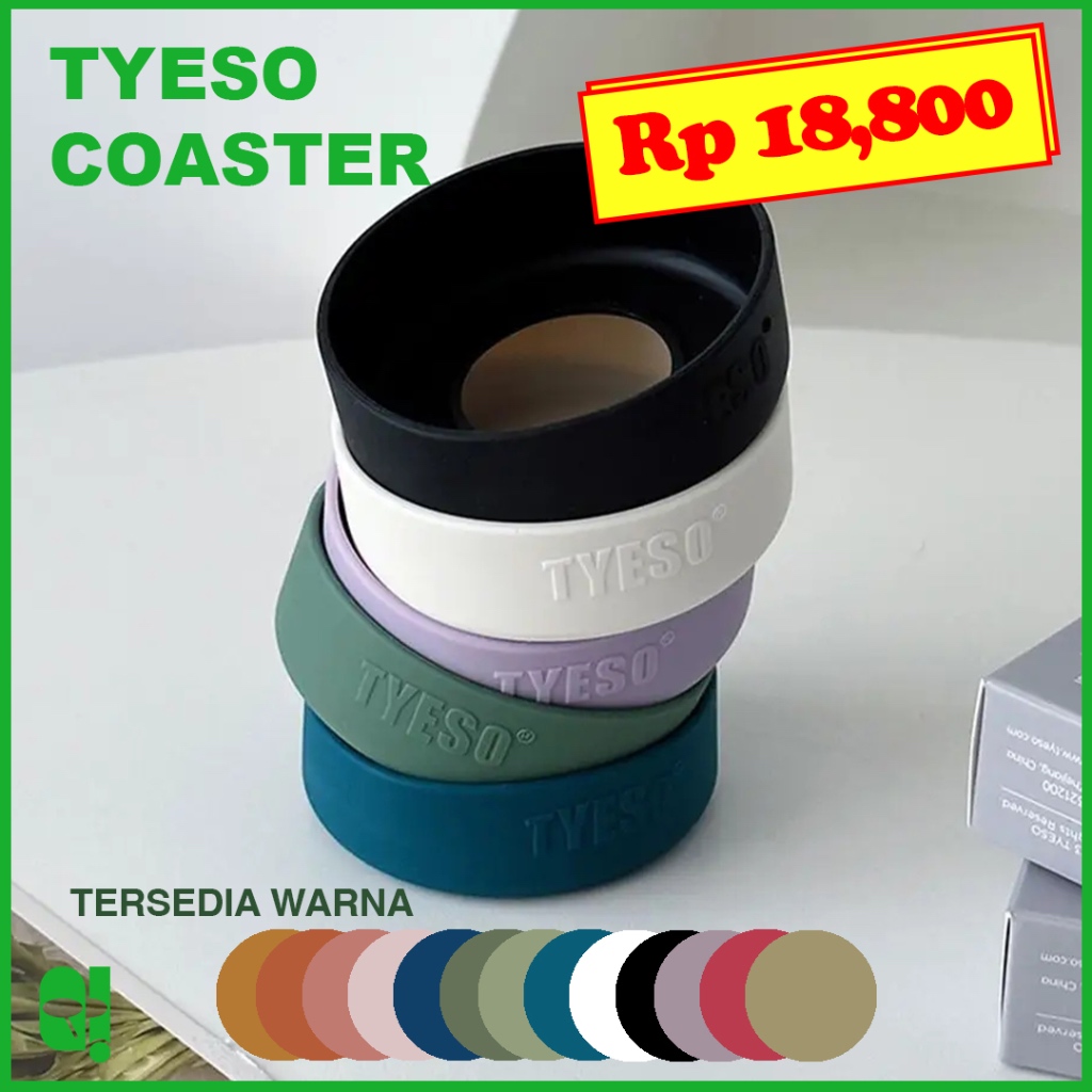 Jual TYESO TS-8102 TS-8103 Karet Anti Licin Slip Tumbler Silicone ...