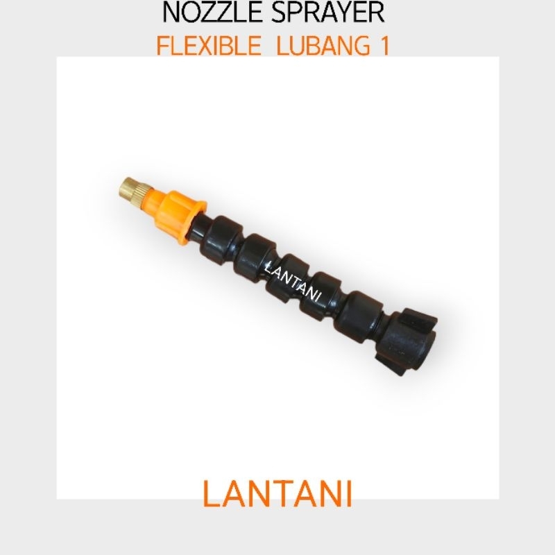 Jual LANTANI - NOZZLE SPRAYER FLEXIBLE LUBANG 1 NOZEL SPRAYER SEMPROT ...