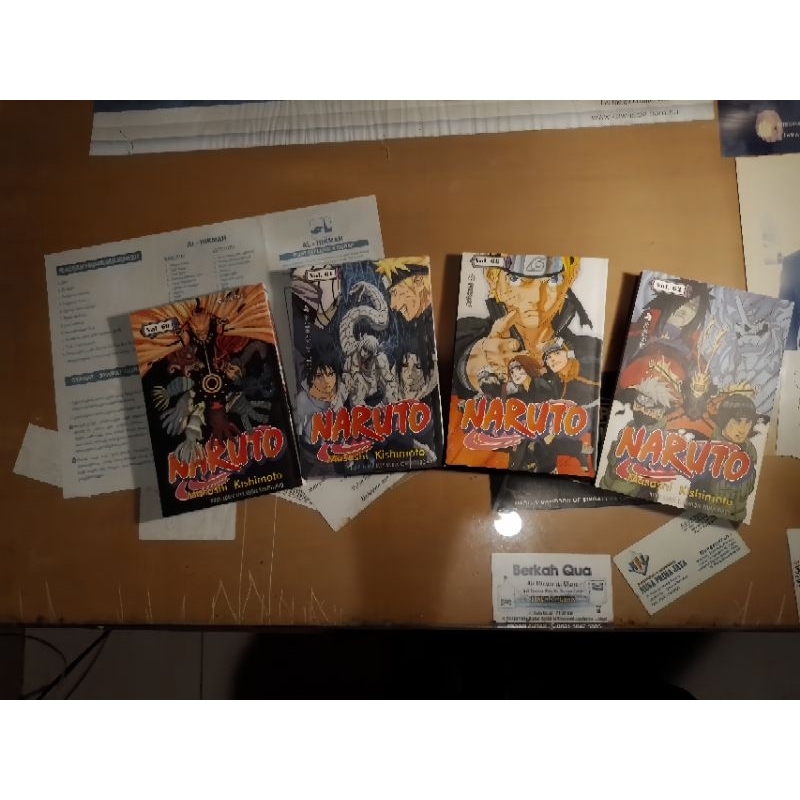 Jual komik Naruto preloved vol.60,61,62,68(jual satu set) | Shopee Indonesia