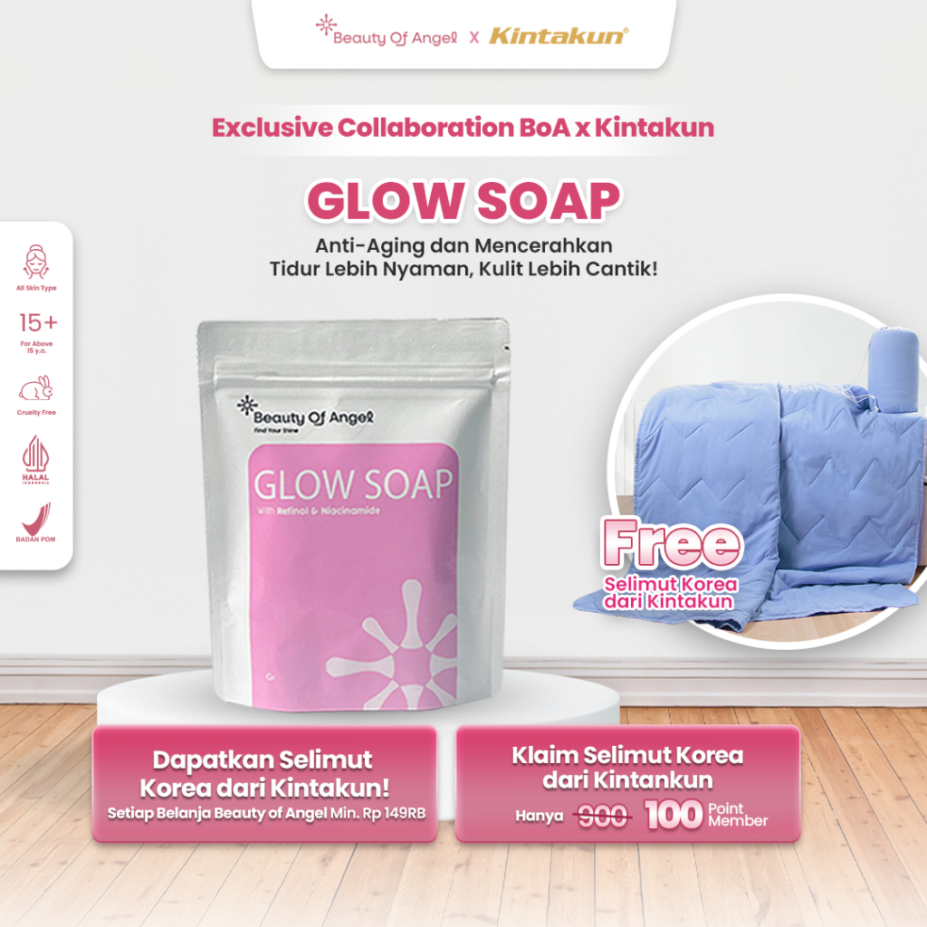 Jual Beauty of Angel - Glow soap - Sabun Mandi | Sabun Batang | Soap ...
