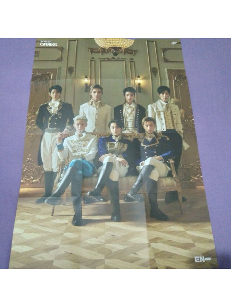 Jual POSTER Enhypen Border Carnival Up Version | Shopee Indonesia