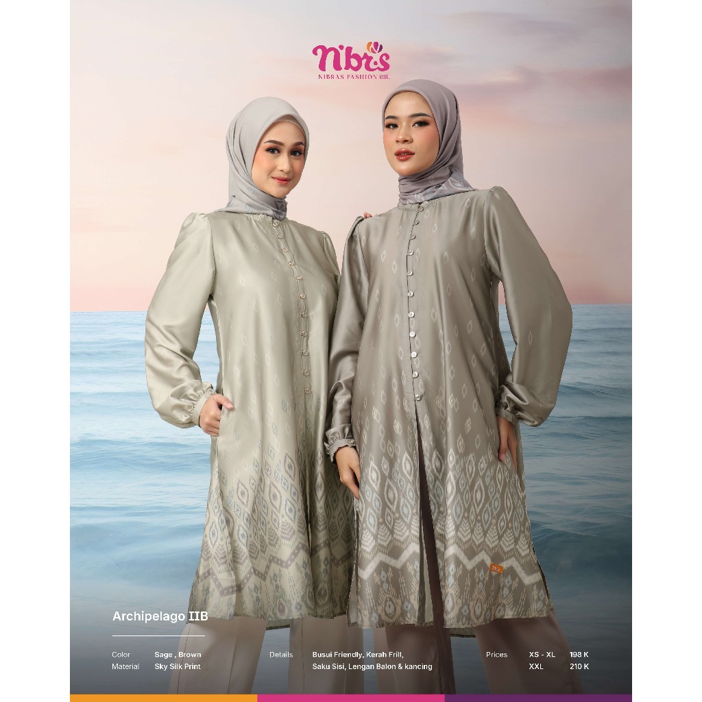 Jual gnt - TUNIK NIBRAS ARCHIPELAGO IIB / TUNIK NIBRAS ORI BRANDED ...