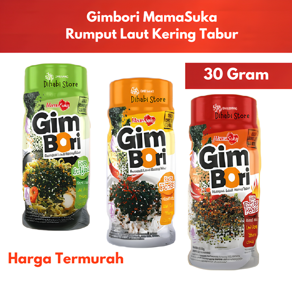Jual Gimbori Mama Suka Rumput Laut Kering Tabur Gim Bori MamaSuka Nori ...