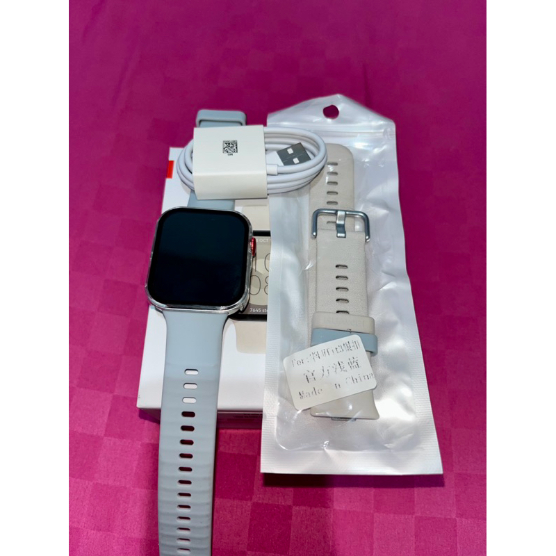 Jual (PRELOVED) Huawei Watch Fit 3 Smartwatch White | Ultra-Slim Bezel ...