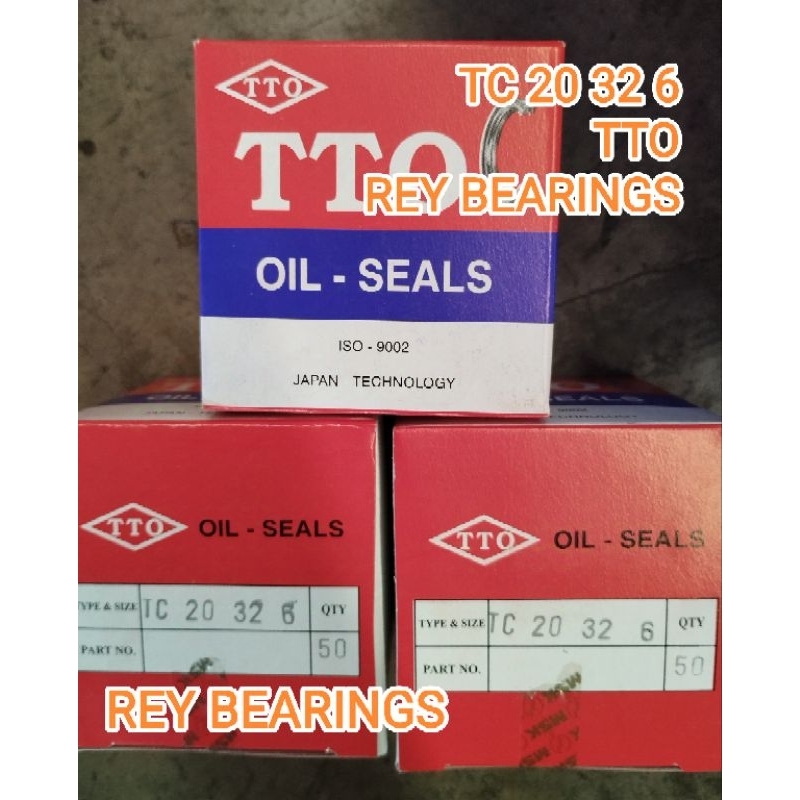 Jual Oil seal TC 20 32 6 merk TTO | Shopee Indonesia