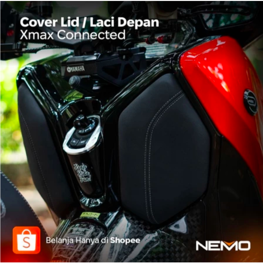 Jual Cover Lid / Laci Depan Yamaha Xmax Connected | Shopee Indonesia
