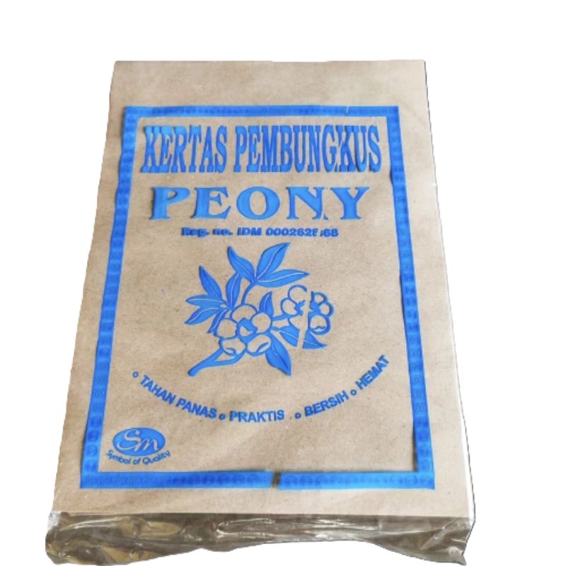 Jual Kertas Nasi Peony 1 pack | Kertas Nasi Bungkus Uduk & Makanan ...