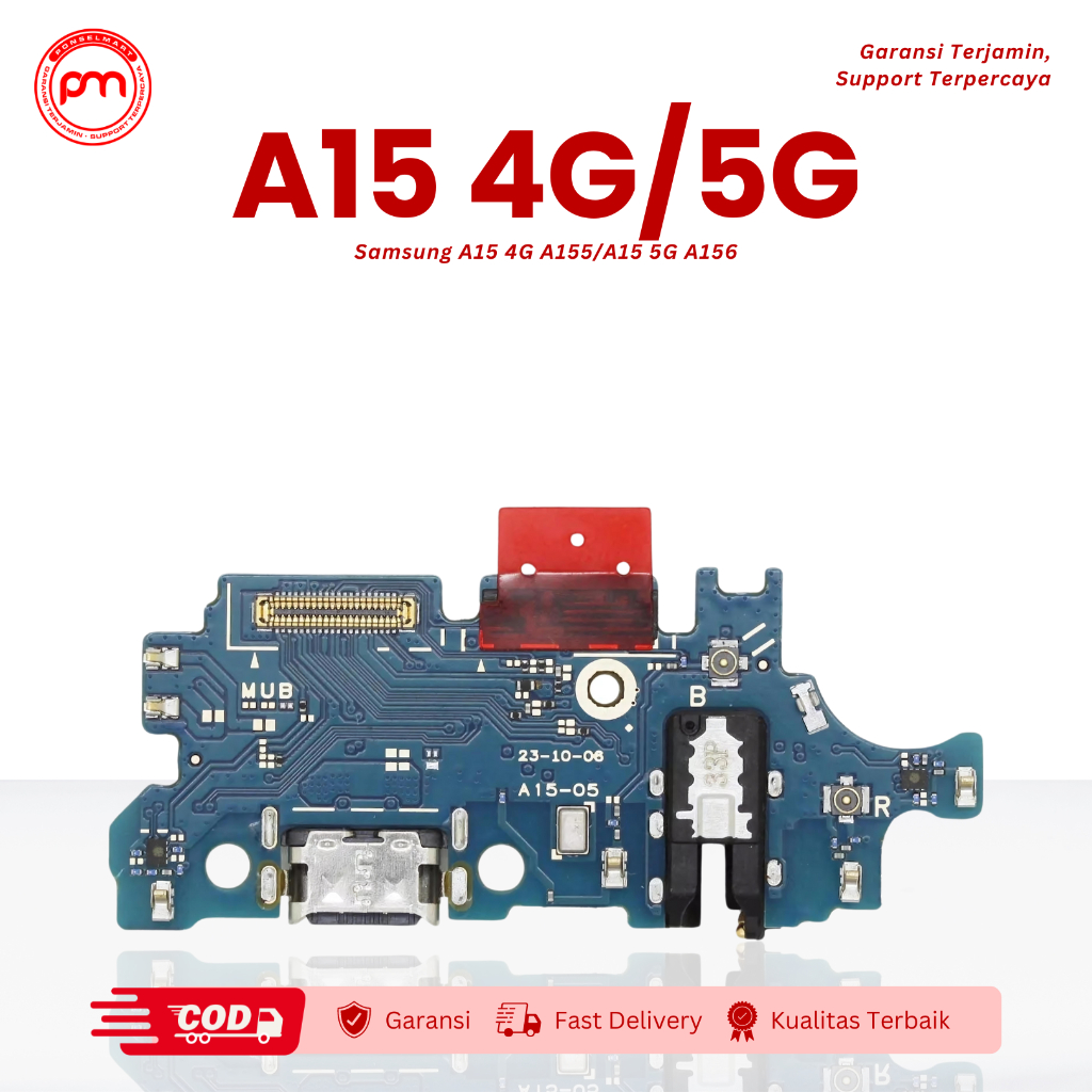 Jual UI Board Connector Charger Samsung A15 4G 5G A155 A156 | Shopee ...