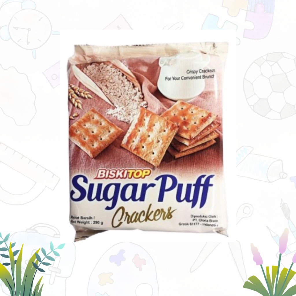 Jual Biskitop Sugar Puff Crackers 280gr (pcs) | Shopee Indonesia