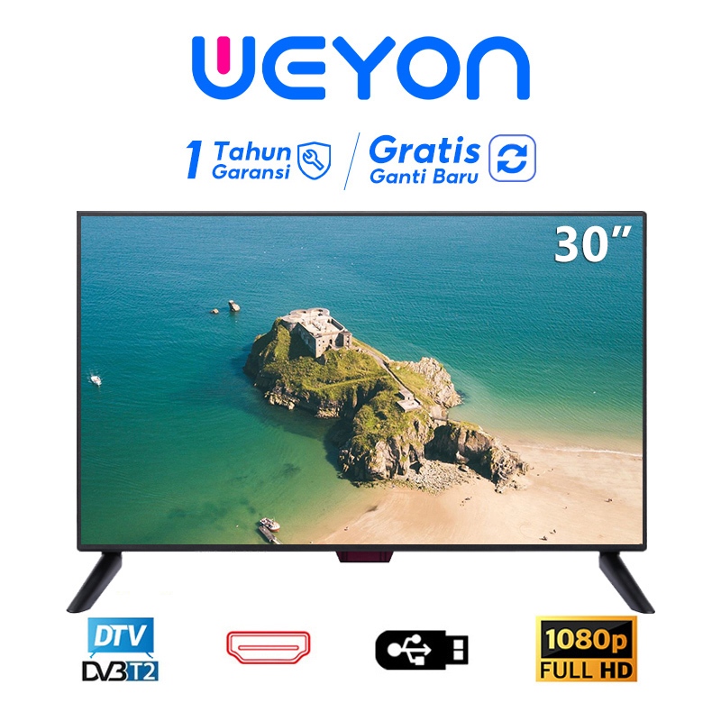 Jual WEYON Digital LED TV 30 inch TV LED Digital TV FHD Televisi ...