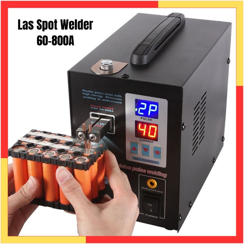 Jual Mesin Las Listrik Titik Baterai Plat Logam Nikel Spot Welder ...