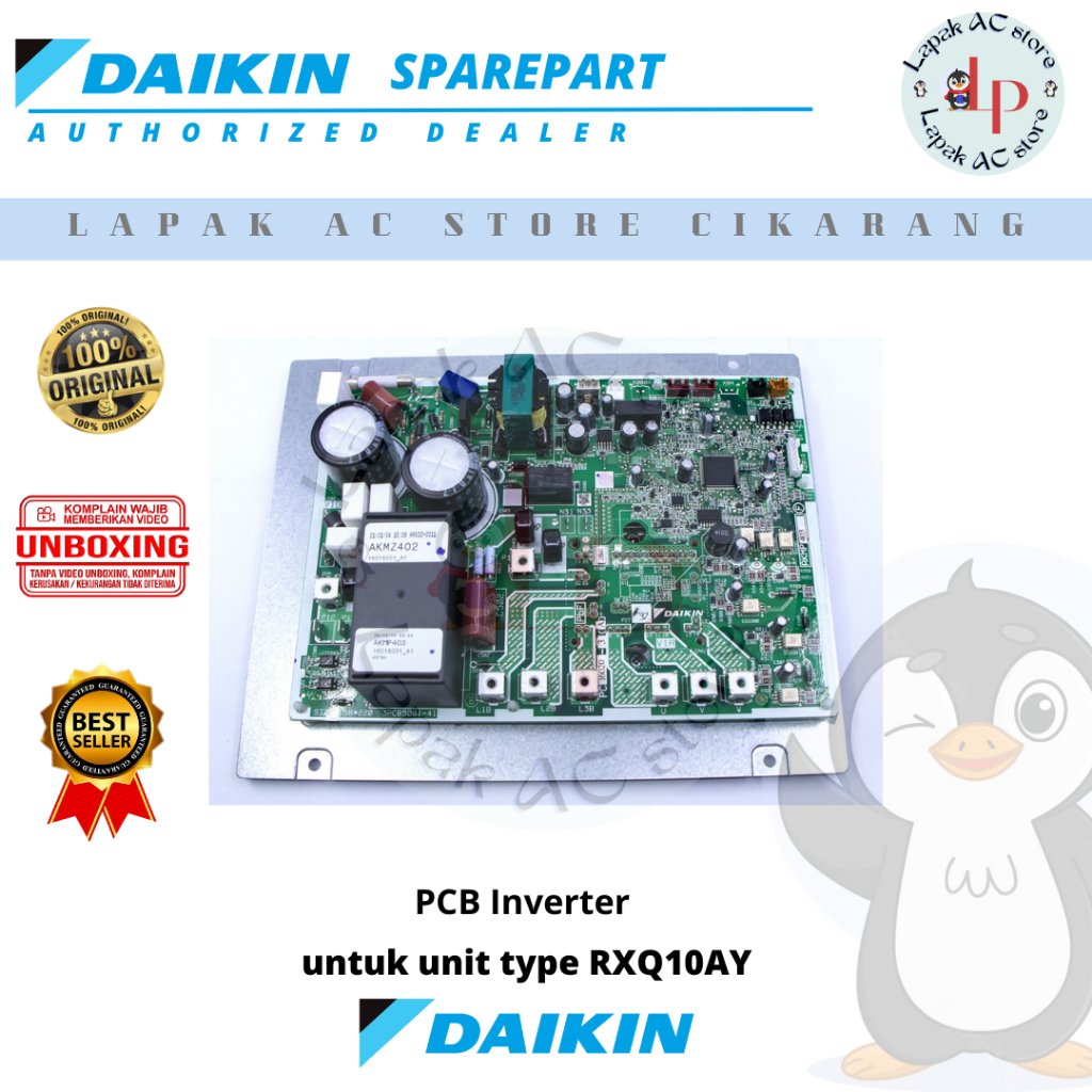 Jual Modul Inverter / Pcb Inverter VRV A - AC DAIKIN 10 PK RXQ10AY14 ...