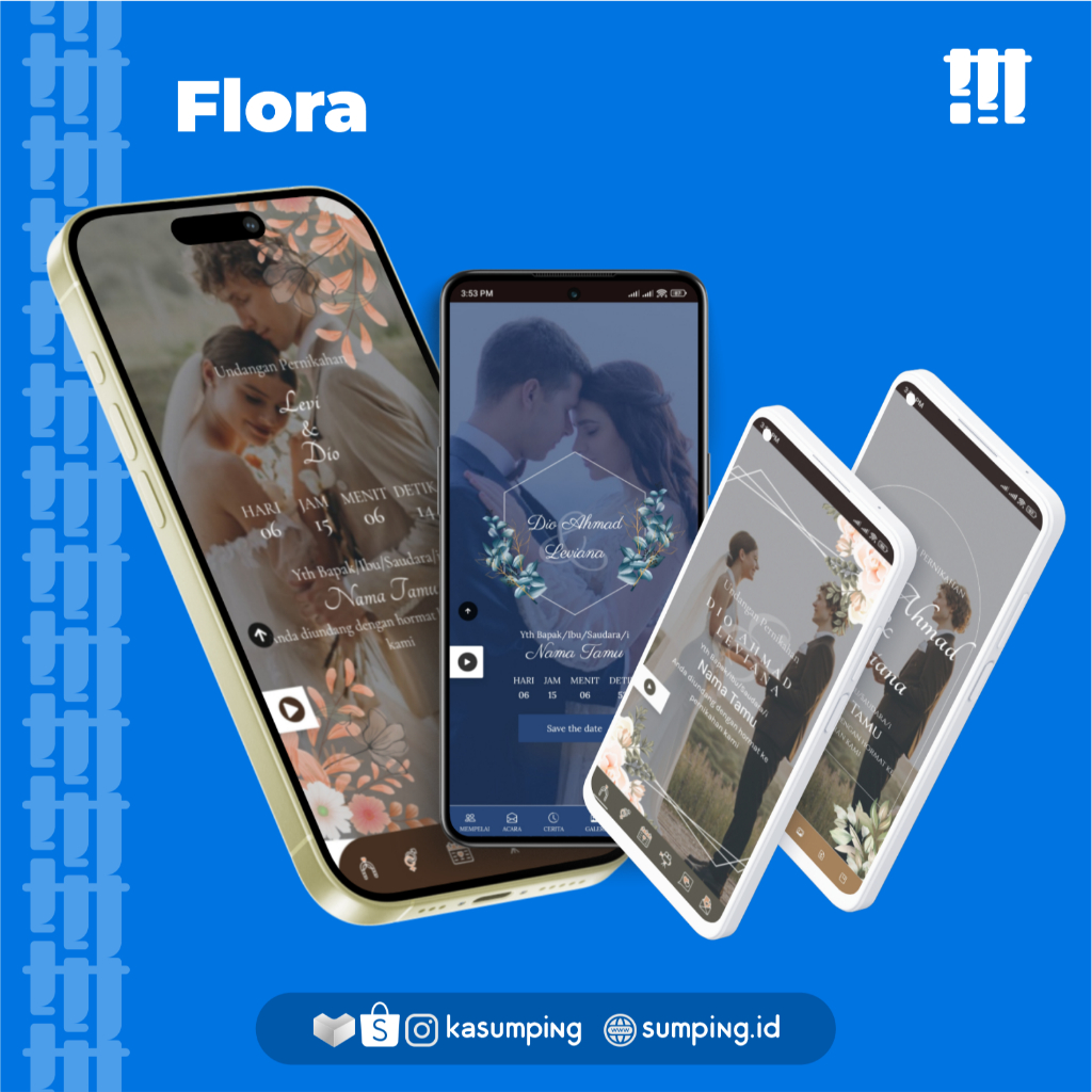 Jual Undangan Digital, Undanan Pernikahan Online, Web Pernikahan Cantik ...