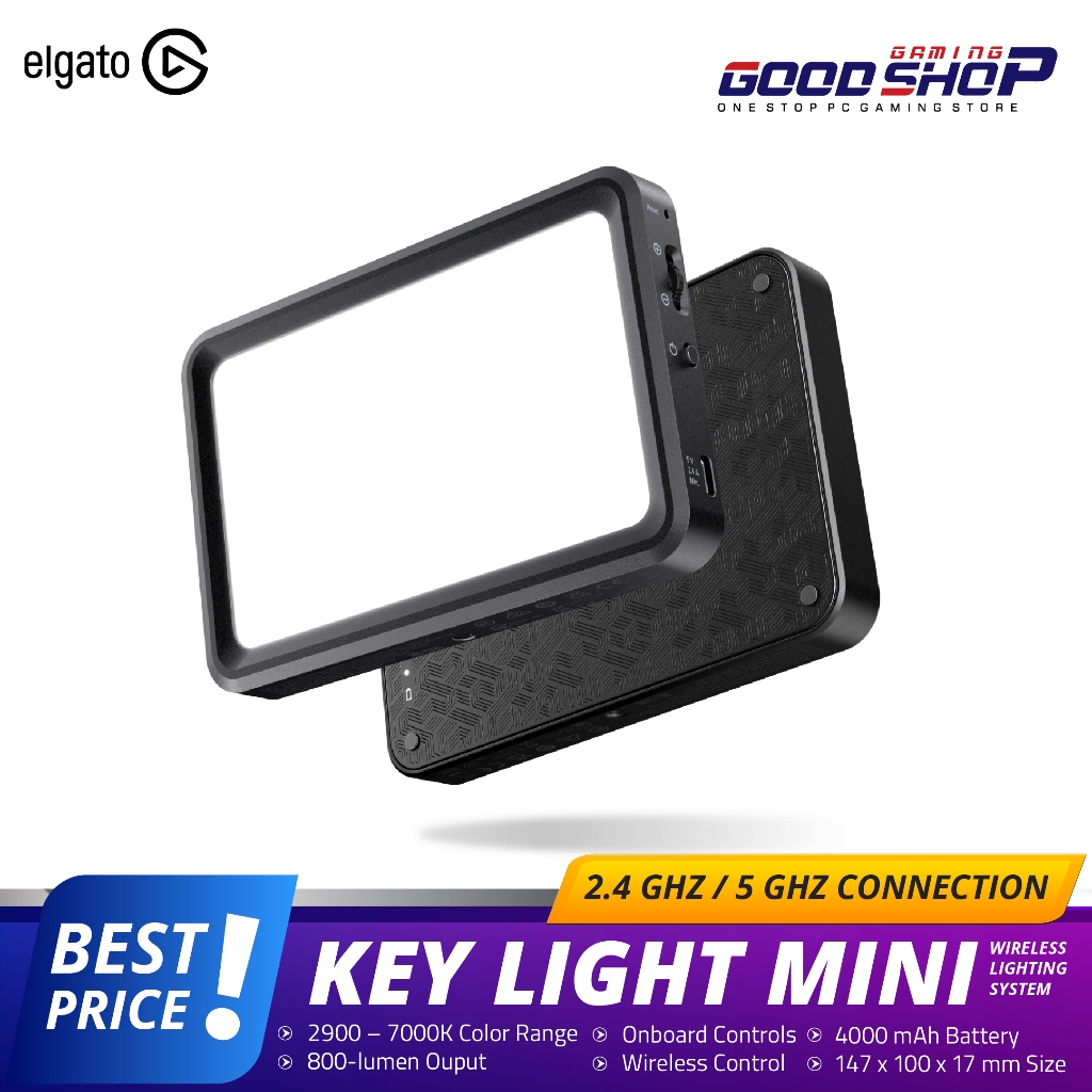 Jual ELGATO KEY LIGHT MINI | Wireless Lighting System with 800 Lumens ...