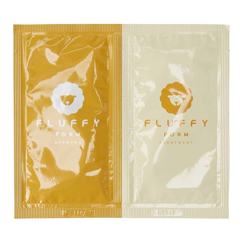 Jual FLUFFY FORM Keratin Formulated Shampoo & Conditioner Travel Set (2 ...