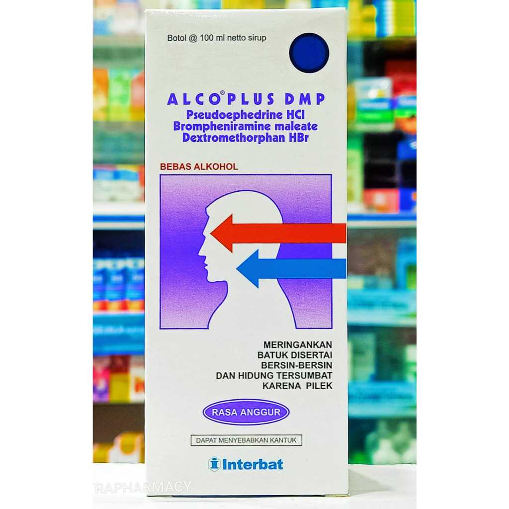 Jual Alco Plus 𝐃𝐌𝐏 𝐒𝐢𝐫𝐮𝐩 𝟏𝟎𝟎𝐌𝐋 - Meredakan Batuk, Bersin-Bersin, Pilek ...