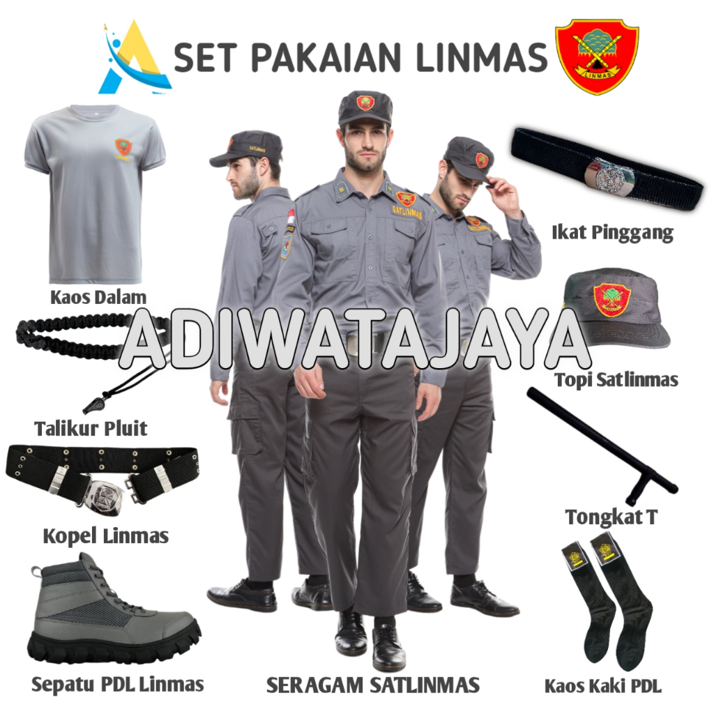Jual Seragam Linmas Terbaru 2025 Baju Linmas Terbaru Lengkap Baju ...