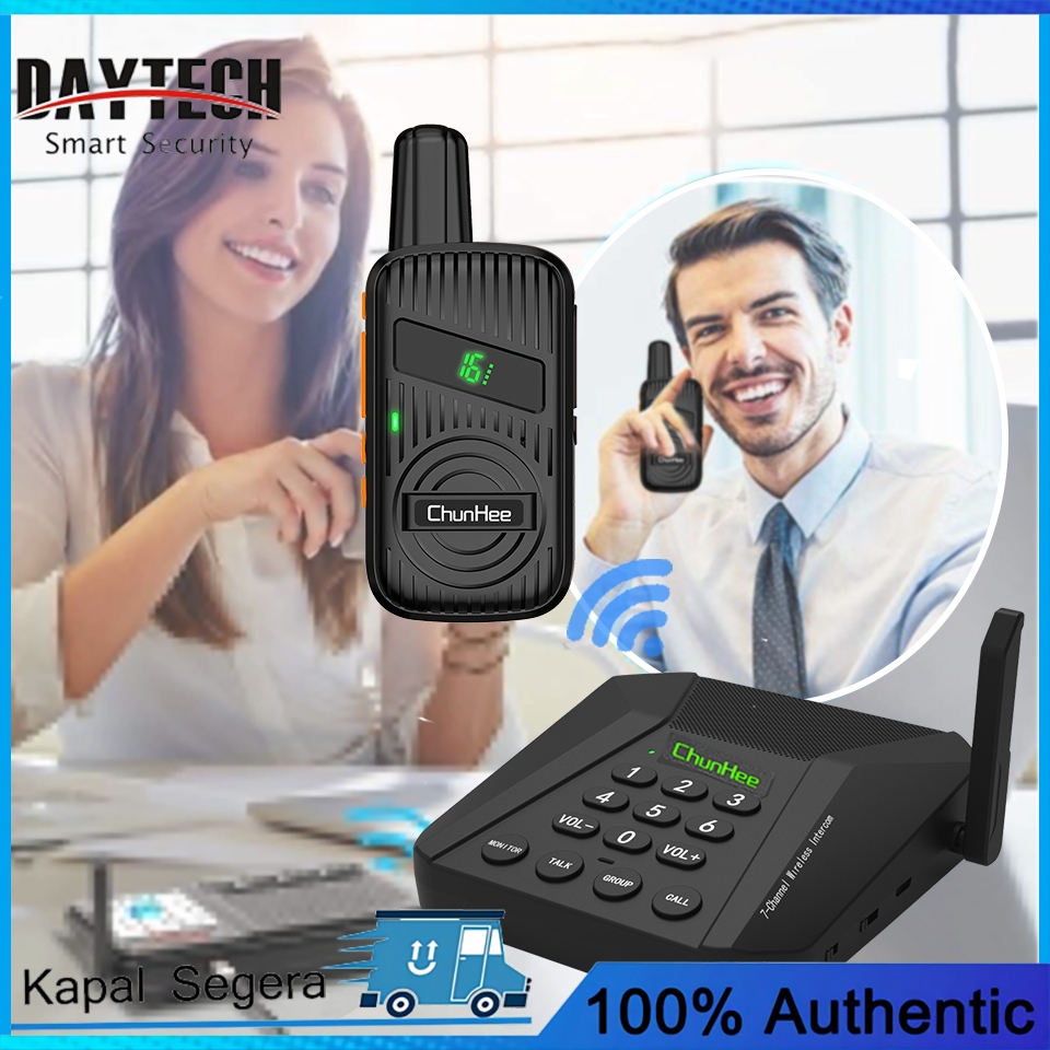 Jual Daytech Intercom dan Walkie Talkie 21 Saluran Walkie Talkie Gunakan Di Kantor Rumah Handy ...