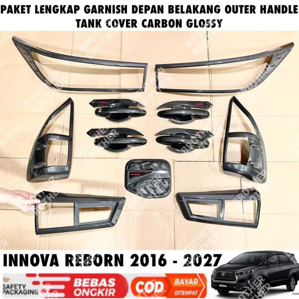 Jual Paket Lengkap All New Innova Reborn 2016 2024 2025 2026 2027 Garnish Depan Belakang Outer ...