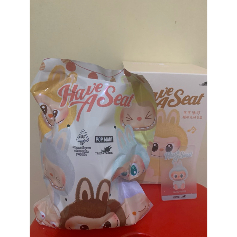 Jual Labubu have a seat ququ ori popmart dijual cepat | Shopee Indonesia