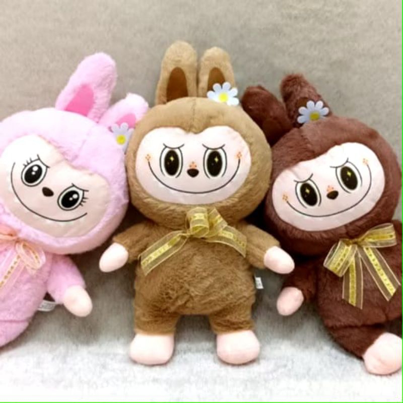 Jual Boneka Labubu JUMBO The Monster 50Cm Heart Macaron Unofficial ...