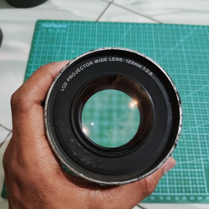 Jual LCD PROJECTOR WIDE LENS 123mm 1:2.8 LENSA PROYEKTOR ZOOM CEMBUNG ...