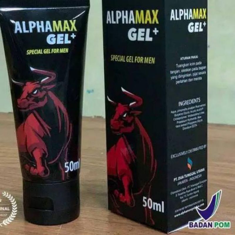 Jual Alphamax gel original herbal | Shopee Indonesia