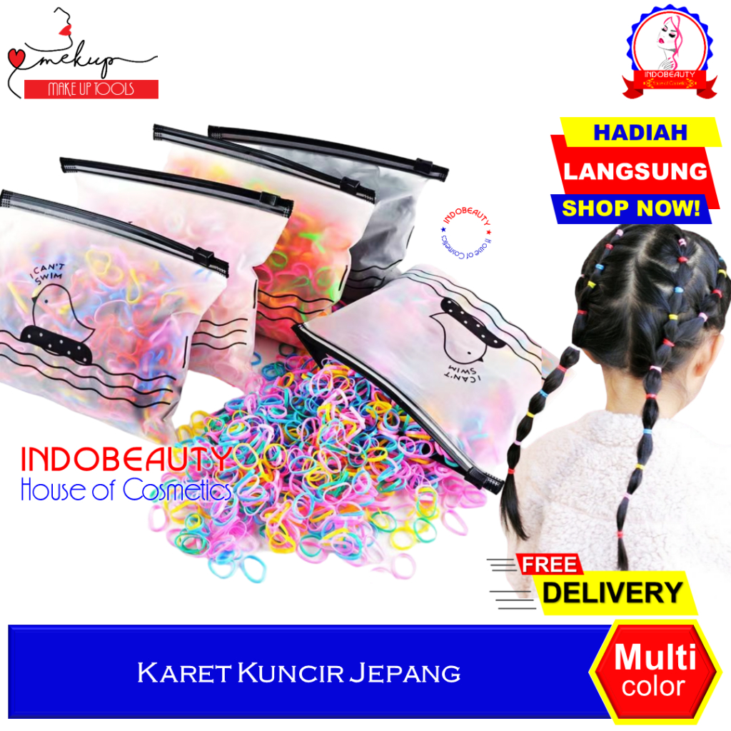 Jual Karet Ikat Kuncir Rambut Jepang Korea | Shopee Indonesia