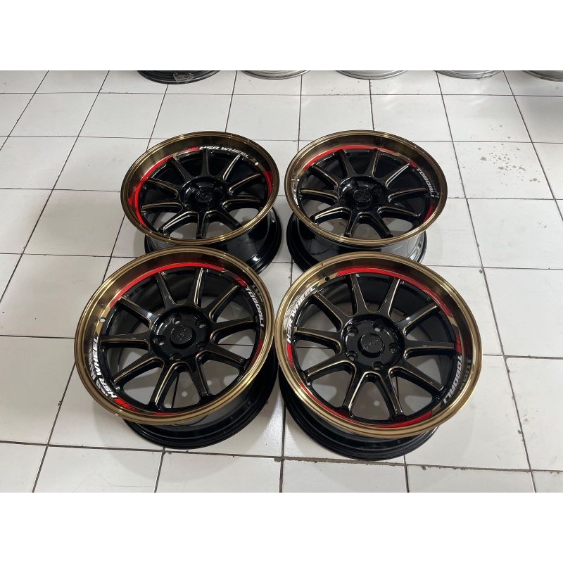 Jual VELG MOBIL BEKAS HSR TOBOALI RING 17 PCD 5X114,3 LEBAR 8,5 ET 22 | Shopee Indonesia
