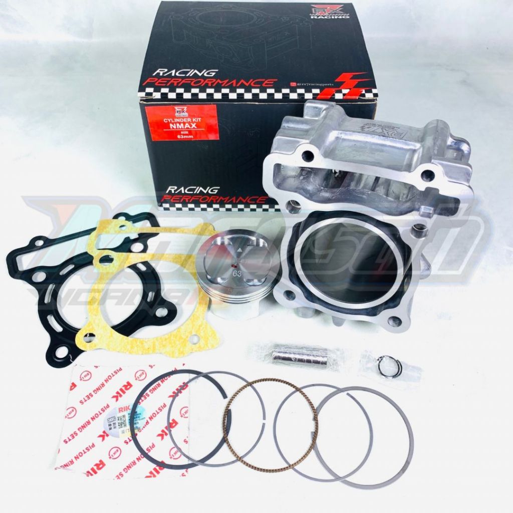 Jual BLOK SEHER NMAX AEROX LEXY R15 V3 BOREUP SET UKURAN 63MM RX7 ...