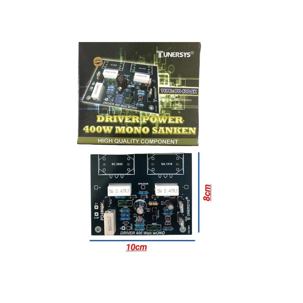 Jual Kit Driver Power Mono 400 Watt Tunersys | Shopee Indonesia