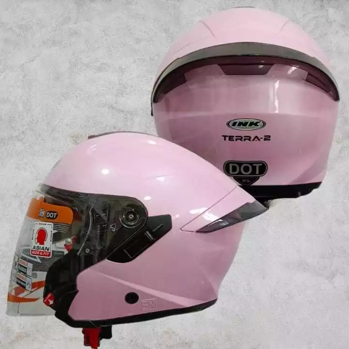 Jual INK TERRA 2 SOLID HELM HALLFACE (ORIGINAL) | Shopee Indonesia