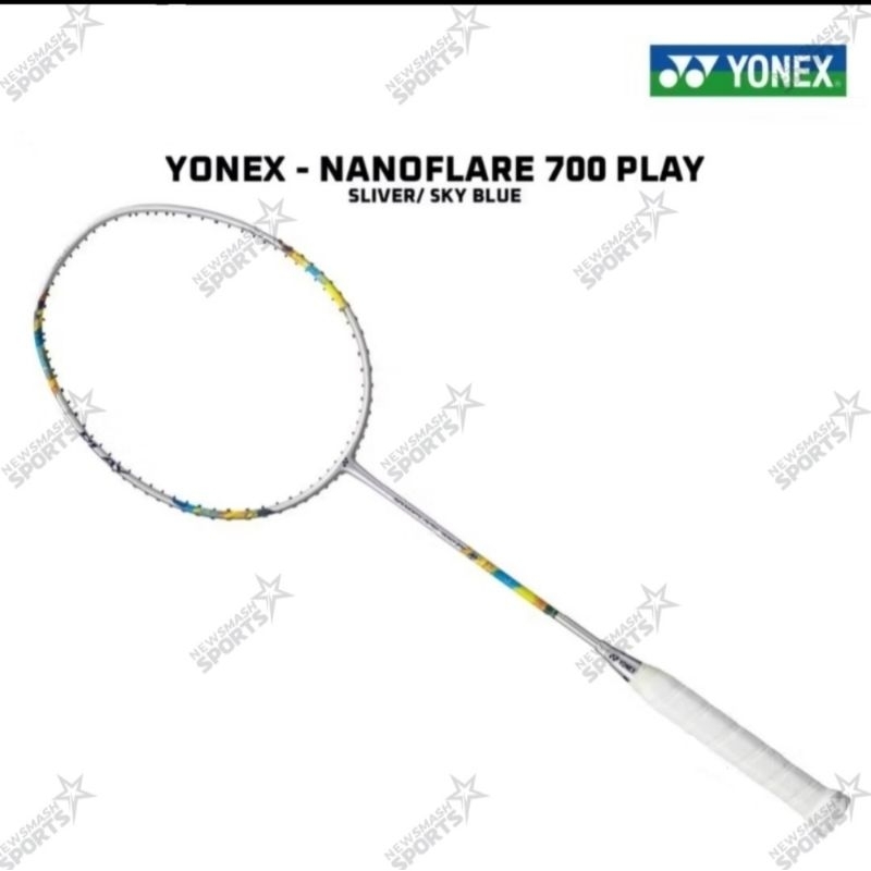 Jual raket badminton yonex nanoflare 700 play silver | Shopee Indonesia