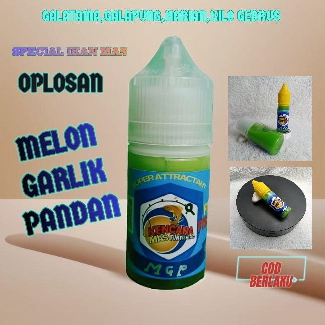 Jual Esen oplosan melon garlik pandan/oplosan mgp/target ikan mas rame ...