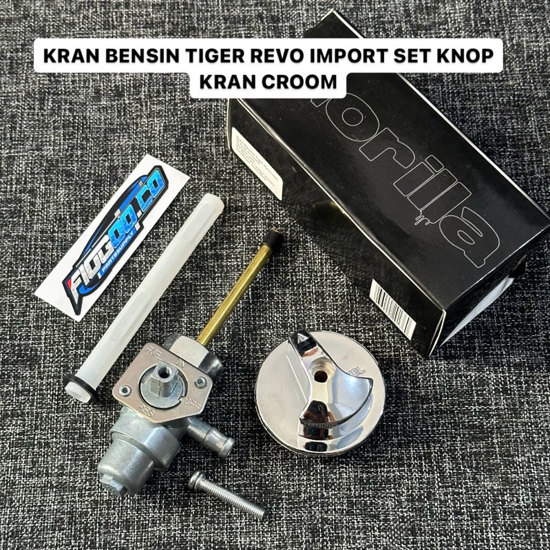 Jual KRAN BENSIN TIGER REVO SET KNOP KRAN CROOM KRAN BENSIN TIREV KRAN ...