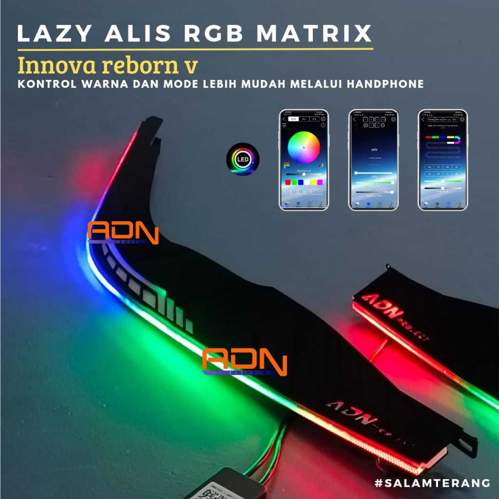 Jual LAZY ALIS RGB MATRIX Innova REBORN V Q G, DRL Matrix RGB Alis atas ...