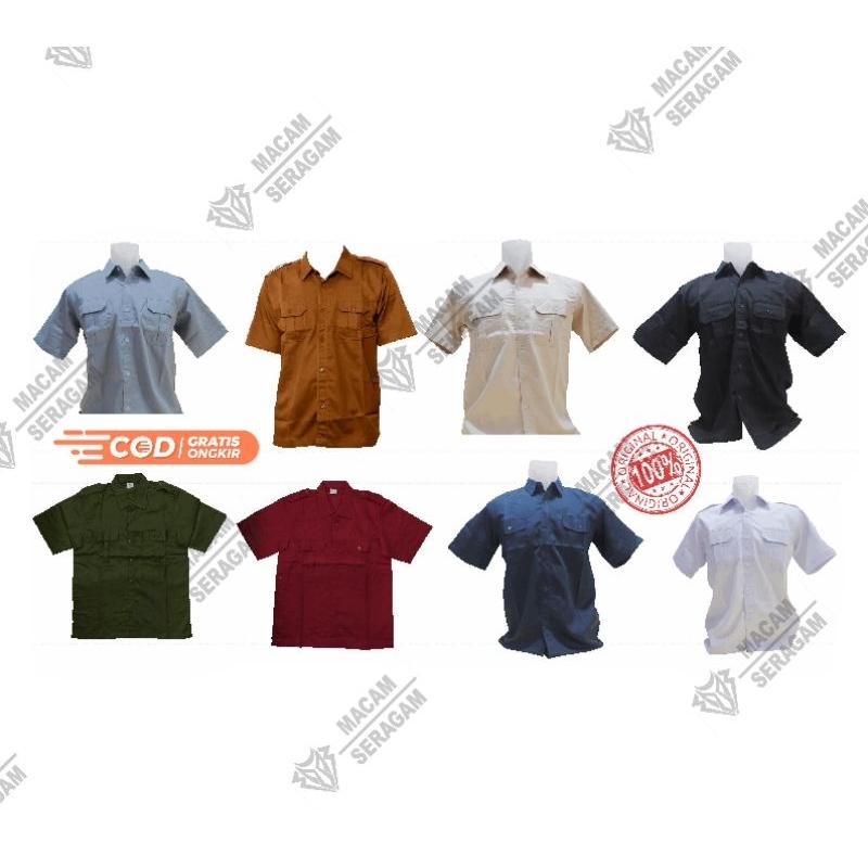Jual KEMEJA KERJA KEMEJA DINAS KEMEJA KANTOR SERAGAM PDH PDL SERAGAM ...