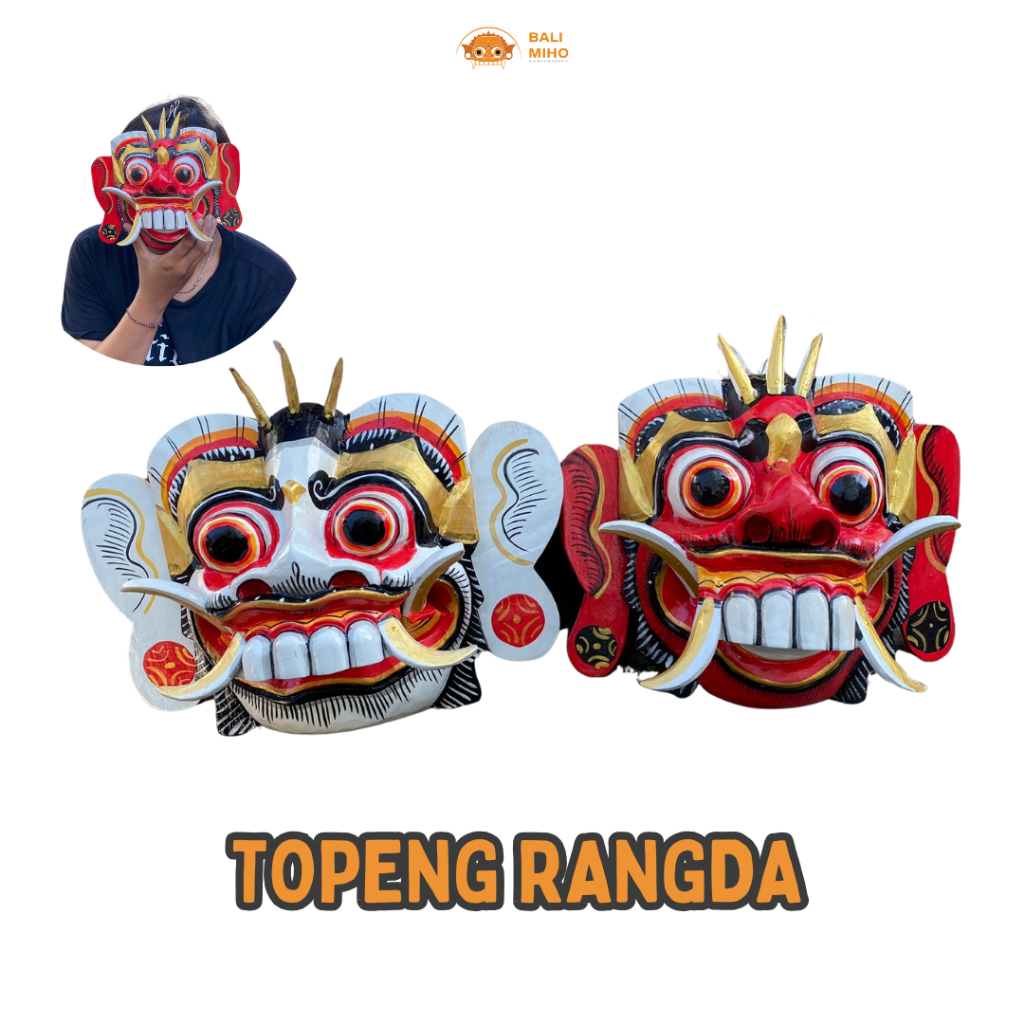 Jual Tapel Rangda Tanggung saja - Topeng Rangda Tanggung saja - Topeng ...