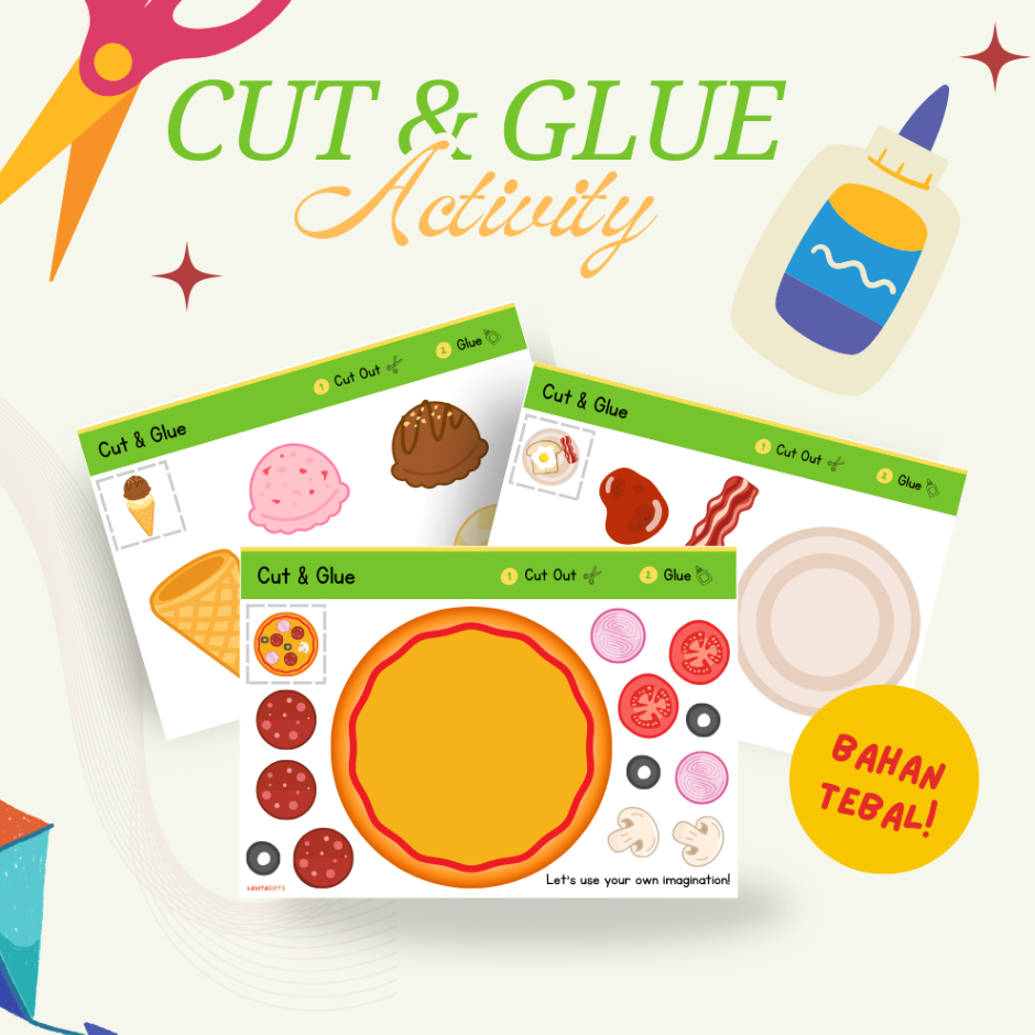 Jual Cut and Glue Activity | Memotong Aktivitas Menempel Anak | Mainan ...
