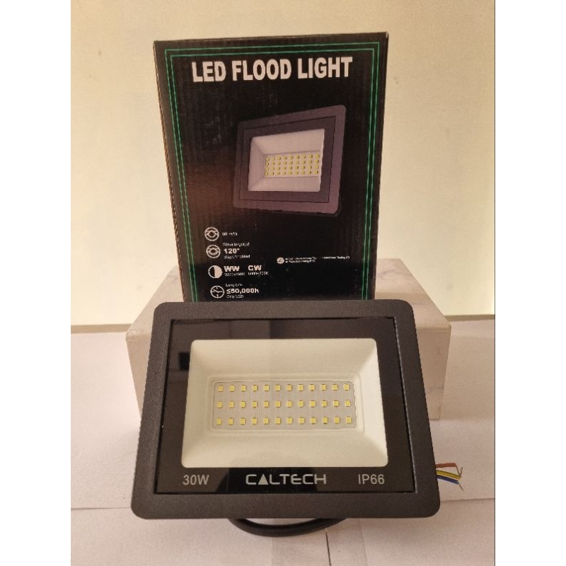 Jual Lampu Sorot Caltech LED 30w/6500K indoor outdoor Flood Light IP65 ...