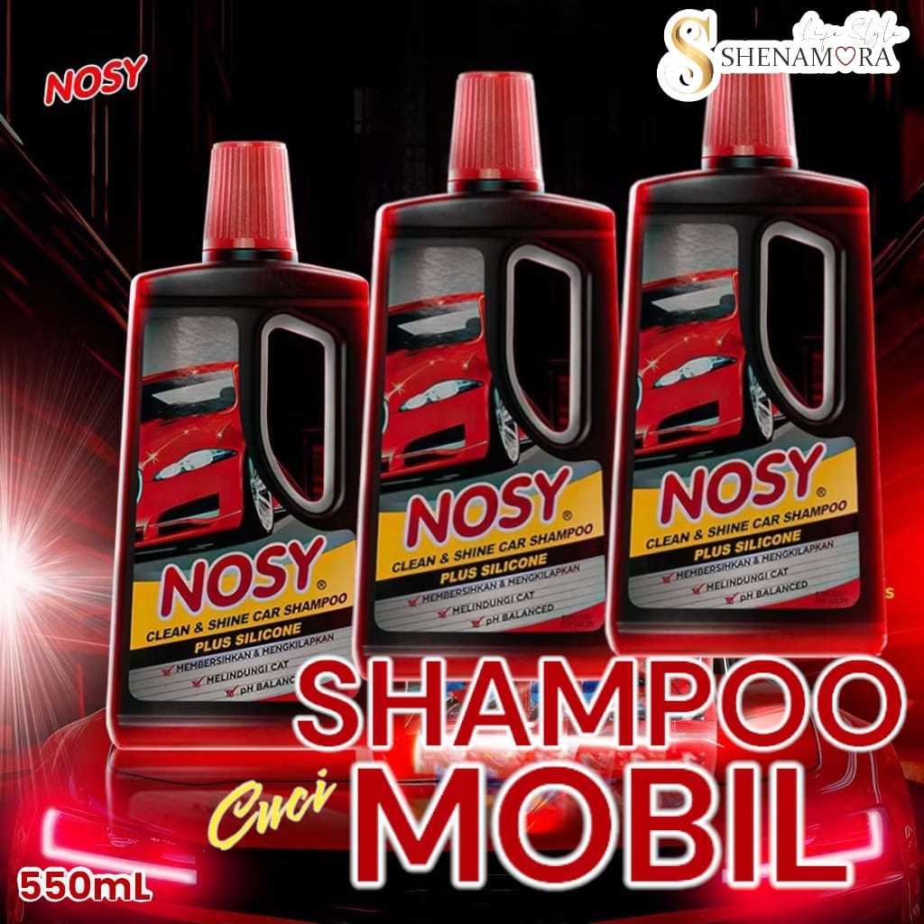 Jual Nosy Shampoo Mobil Kemasan Botol - 550 ml | Shopee Indonesia