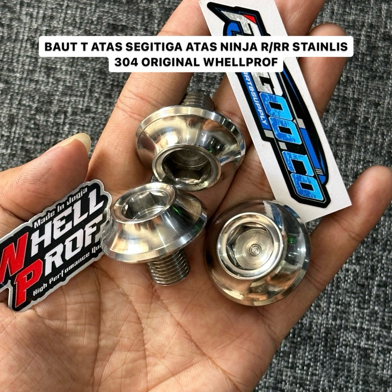 Jual BAUT KOMSTIR SEGITIGA ATAS NINJA R RR SS STAINLIS 304 BAUT KOMSTIR NINJA STAINLESS BAUT T ...